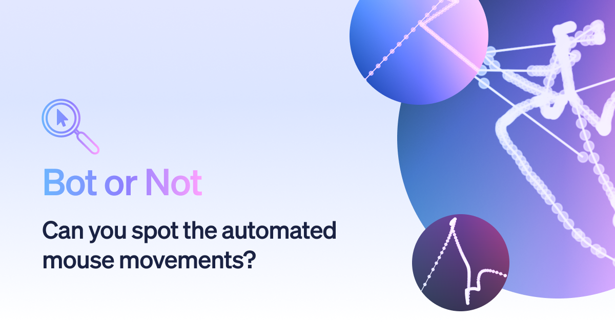 Bot or Not: Can you spot the automated mouse movements?